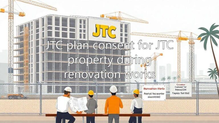 JTC plan consent for JTC property during renovation works - Stellar ...