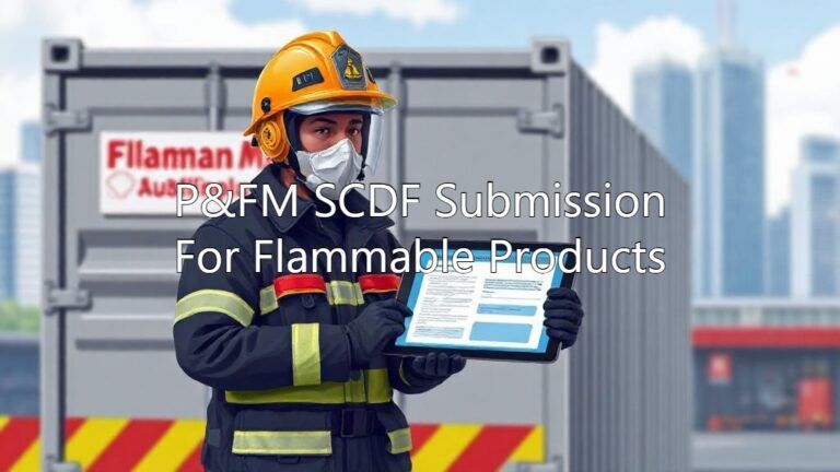 P&FM SCDF Submission For Flammable Products - Stellar Structures