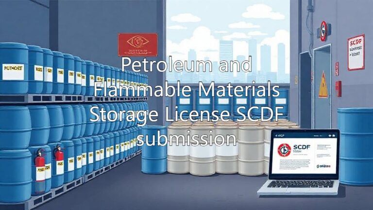 Petroleum and Flammable Materials Storage License SCDF submission ...